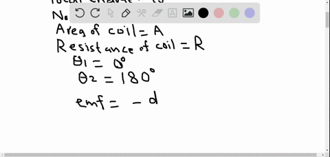 SOLVED:A flip coil is used to measure magnetic fields. It's a small ...