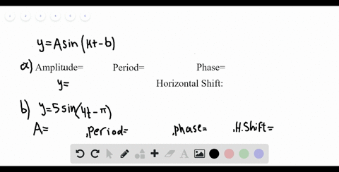 SOLVED:(a) For an object in harmonic motion modeled by y=A sin(k t-b ...