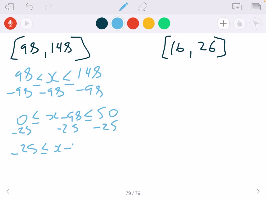 SOLVED:Write each statement using an absolute value equation or inequality. See Example 5 . When ...