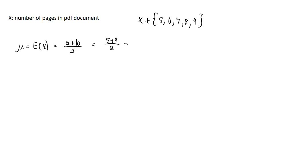 SOLVED The Number Of Pages In A PDF Document You Create Has A Discrete 