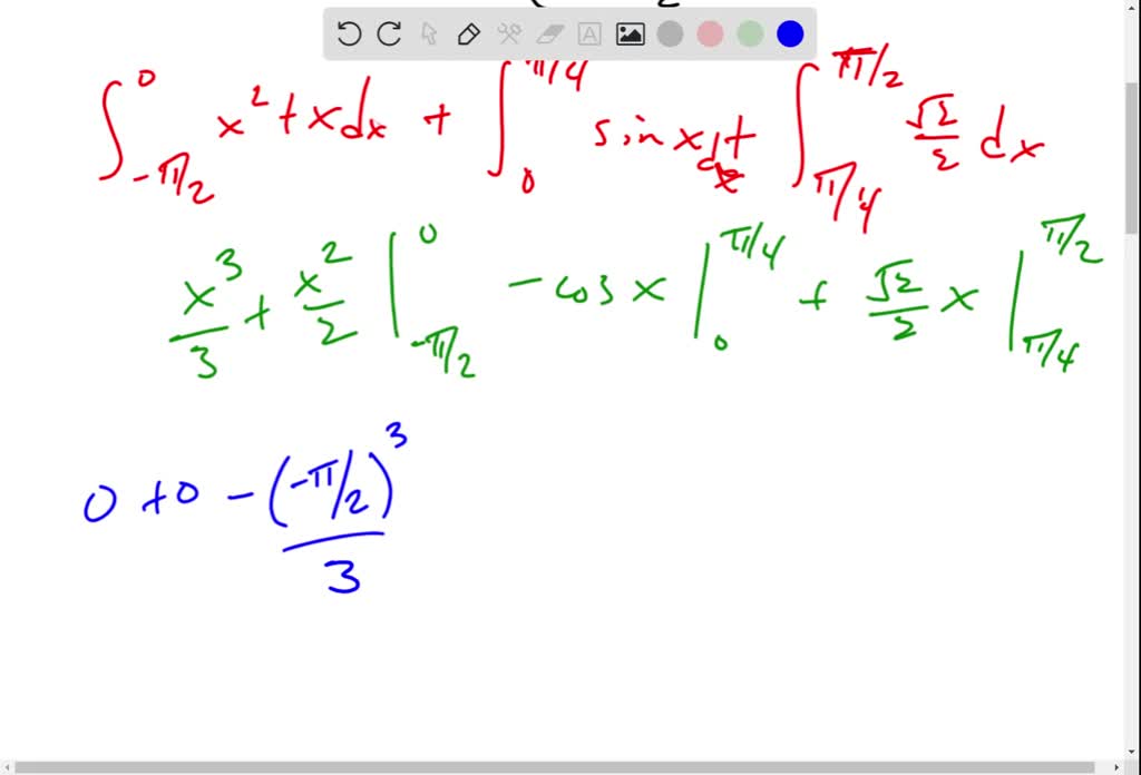 ⏩SOLVED:Integrate the following functions over the given domains by… | Numerade
