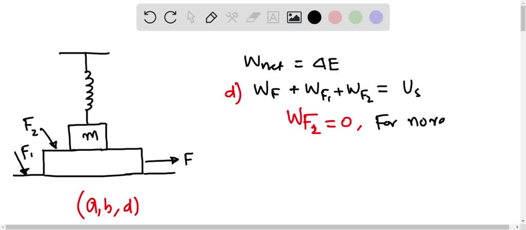 SOLVED: A block is placed on a plank which is placed on a horizontal plane. A massless but ...