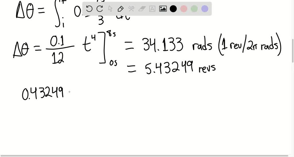 SOLVED:A flywheel with a diameter of 1.00 m is initially at rest. Its angular acceleration ...