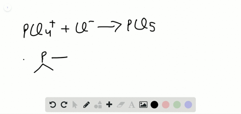 SOLVED:The reaction of PCl4^+ with Cl^- is a Lewis acid-base reaction. Draw electron-dot ...