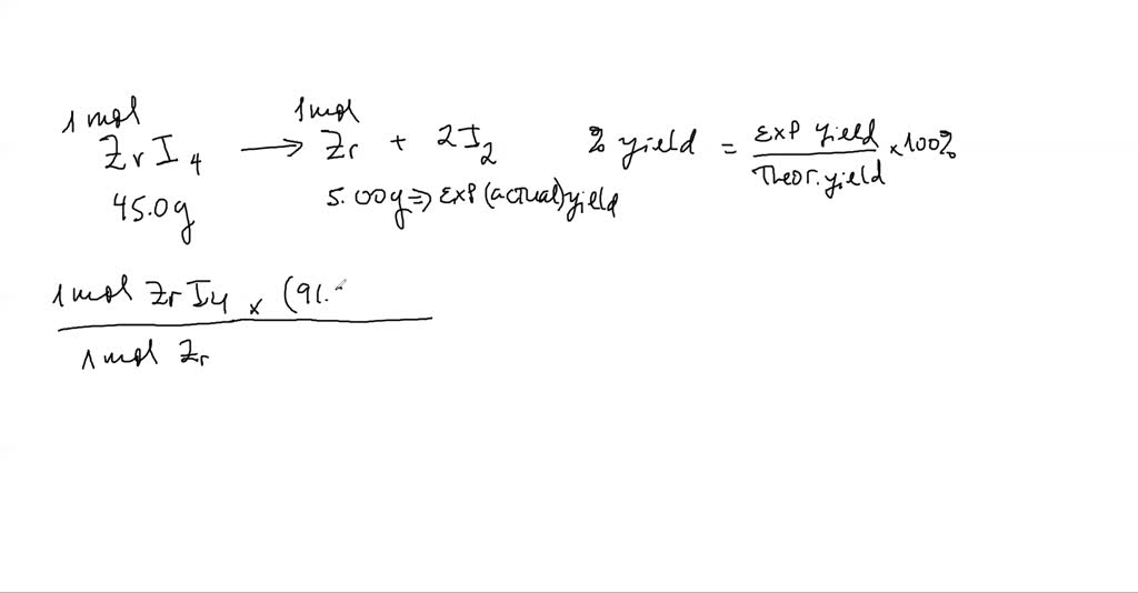 Van Arkel Process Pure zirconium is obtained using the two-step Van ...