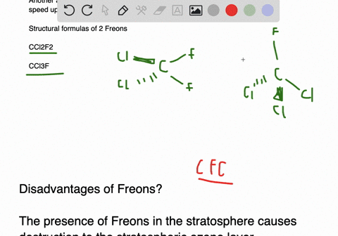 SOLVED:(Chemical Connections 11 C ) What are Freons? Why were they ...