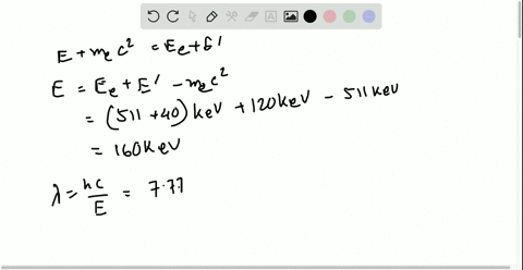 SOLVED: In the Compton scattering event illustrated in Figure 3.24, the ...