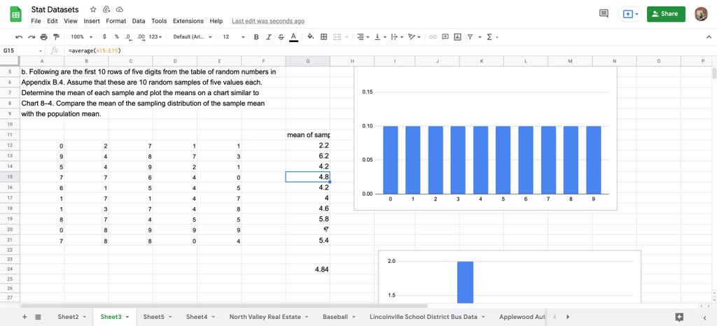 SOLVED Appendix E Is A Table Of Random Numbers Hence Each Digit From 