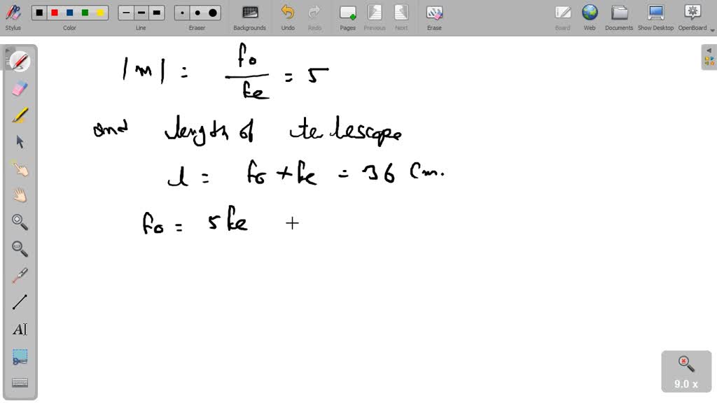 Solved An Astronomieal Telescope Has An Angular Magnification Of Magnitude 5 For Distant Object