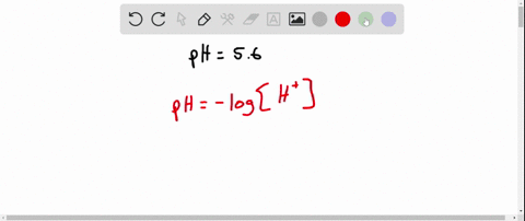 SOLVED:A rainstorm in New York City produced rainwater with a pH of 5.6 ...