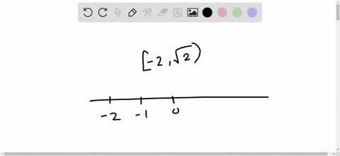 SOLVED:Draw the following intervals on the number line. (4,3 π)