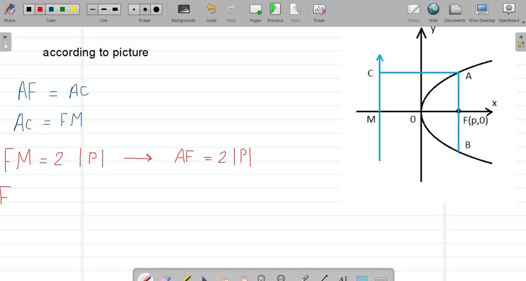 SOLVED:A focal chord of a conic section is a line through a focus ...