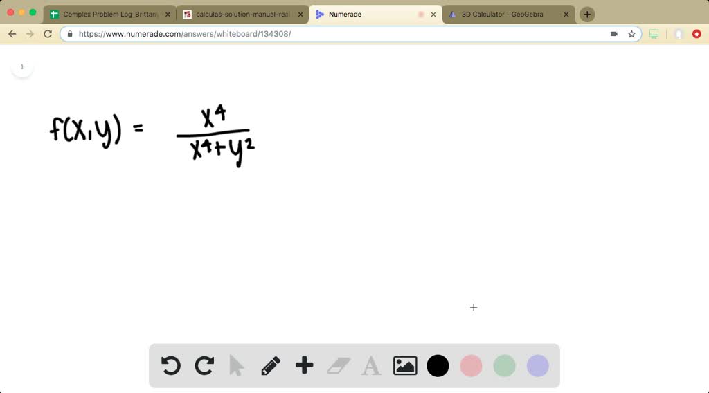 SOLVED: By considering different paths of approach, show that the ...