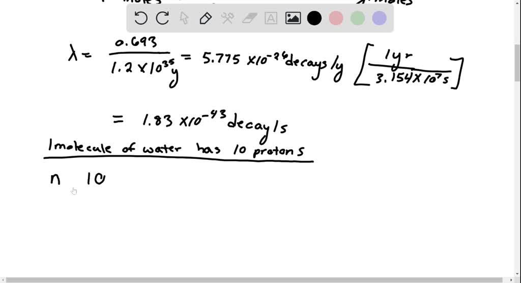 SOLVED:Suppose the grand unified theory (GUT) was correct and the half ...