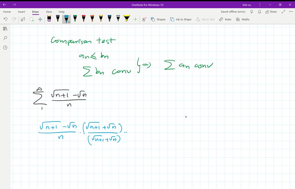 SOLVED:Using the Limit Comparison Test For each of the following series ...