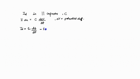 SOLVED: Prove That Displacement Prove that the displacement current in ...