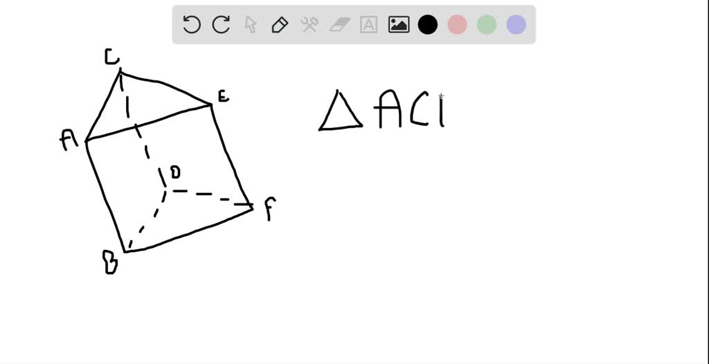 SOLVED:The figure below represents an oblique triangular prism. (Figure ...