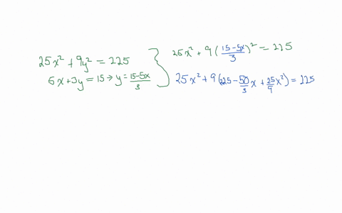 SOLVED:Solve each system of equations using substitution or addition for real values of x and y ...