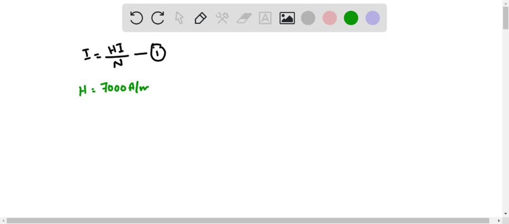 SOLVED:An iron bar magnet having a coercivity of 4000 A / m is to be ...