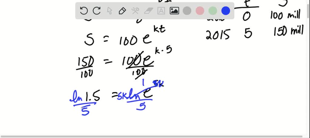 Exponential Sales Growth The sales of the Garland Corporation are ...