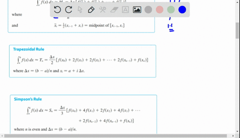 SOLVED:7-18 Use (a) the Trapezoidal Rule, (b) the Midpoint Rule, and (c ...