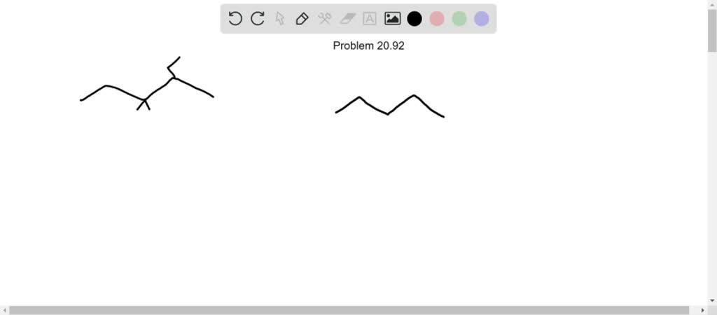 SOLVED:Alkanes in which the carbon atoms form a single unbranched chain ...