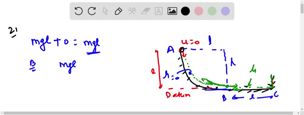 SOLVED:If the collision of the body with the wall at C is elastic, the ...