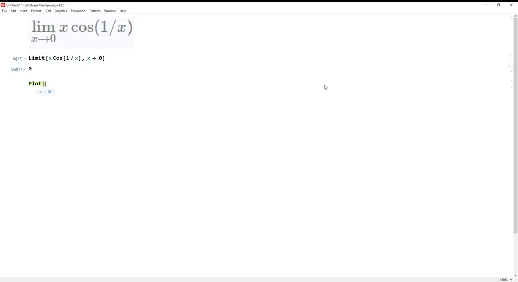 , find the limit or state that it does not exist. limx →0 x cos(1 / x) | Numerade