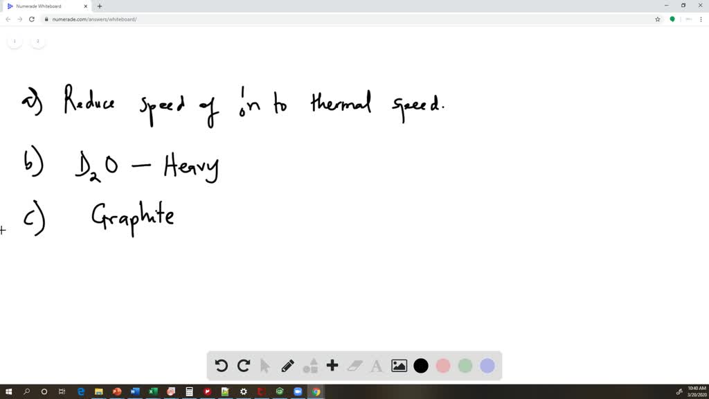 SOLVED:(a) What is the function of the moderator in a nuclear reactor ...