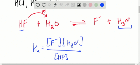 SOLVED:Acid Strength and Ka Classify each acid as strong or weak. If ...