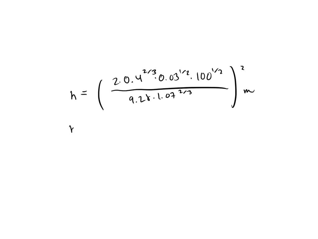 SOLVED:A hydraulic jump occurs in a 4 -m-wide rectangular channel at a ...