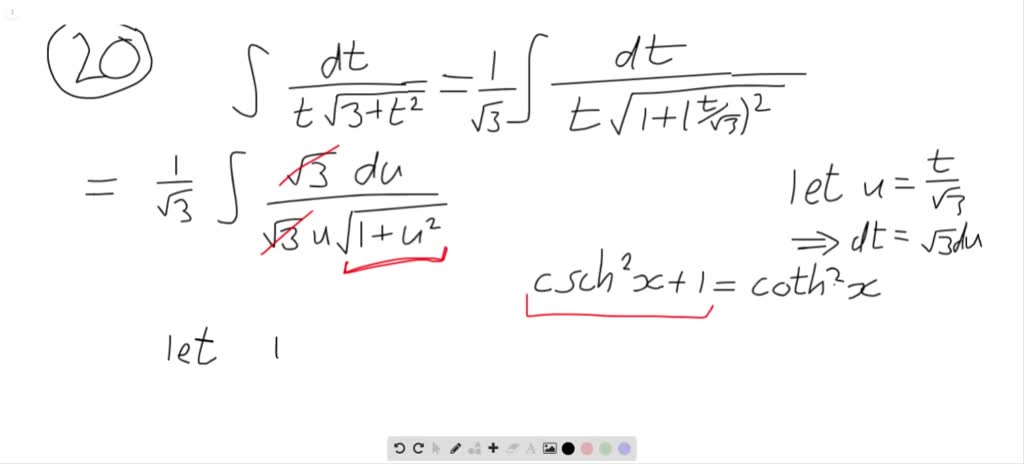 Solved The Integrals In Exercises 1 44 Are In No Particular Order Evaluate Each Integral Using
