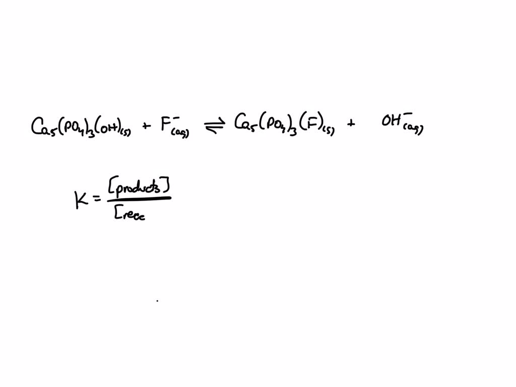 SOLVED:Too much fluoride might lead to the formation of calcium ...