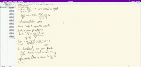 SOLVED:Give examples of each of the following. a. A limit with the ...