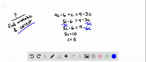 ⏩SOLVED:In Exercises 39 through 44, identify the errors. Din a, b ...
