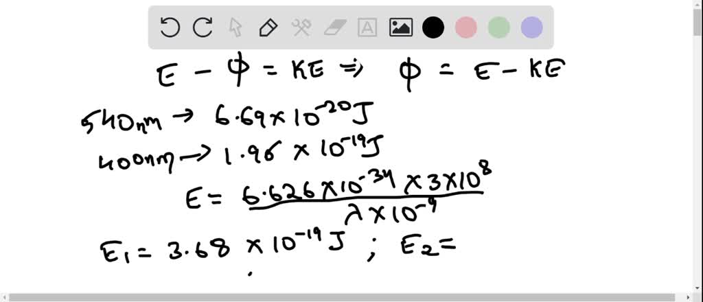Solved A Certain Minimum Energy Emin Is Required To Eject An Electron