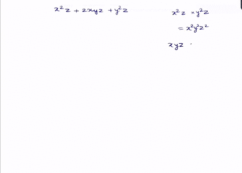 SOLVED:Express all the homogeneous quadratic polynomials (polynomials ...