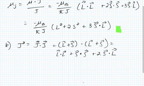 SOLVED:The Paschen-Back effect In a strong magnetic field 𝐋 and 𝐒 ...