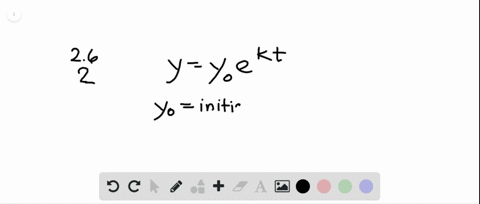 SOLVED:In the exponential growth or decay function, explain the ...