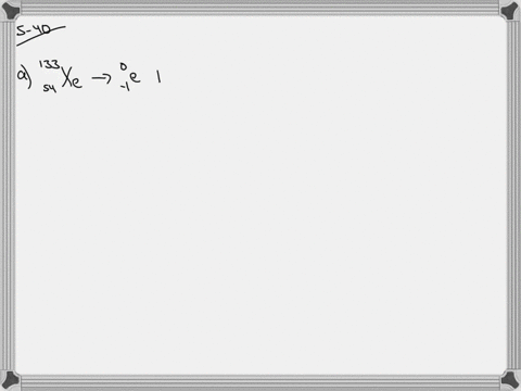 ⏩SOLVED:Xenon- 133 is used to test lung function; it decays by… | Numerade