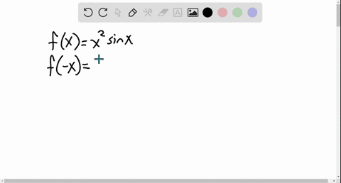 VIDEO solution:Determine whether the function is even, odd, or neither ...