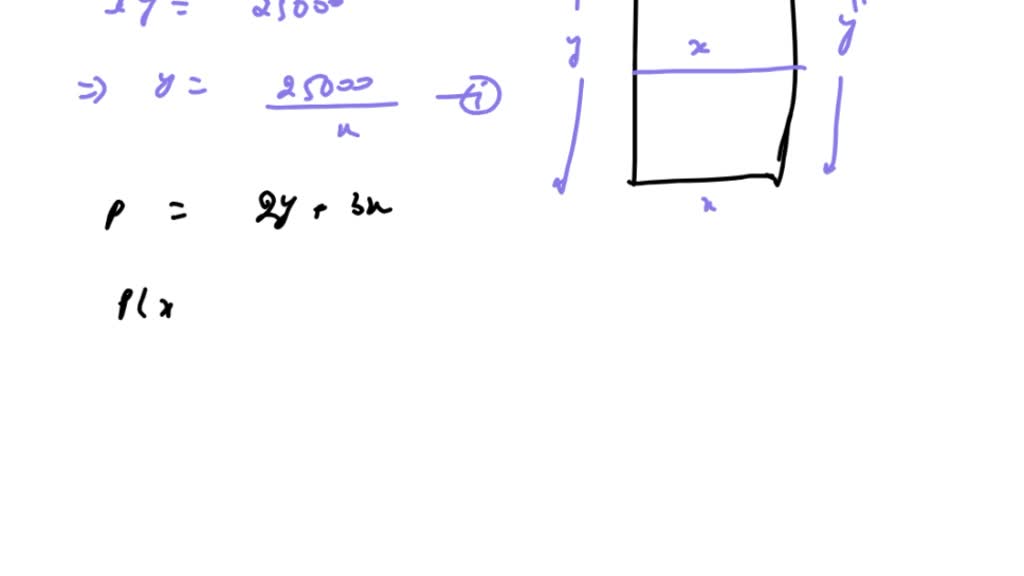 VIDEO solution:It is required to enclose a rectangular field by a fence (Fig. 25-33 ) and then ...
