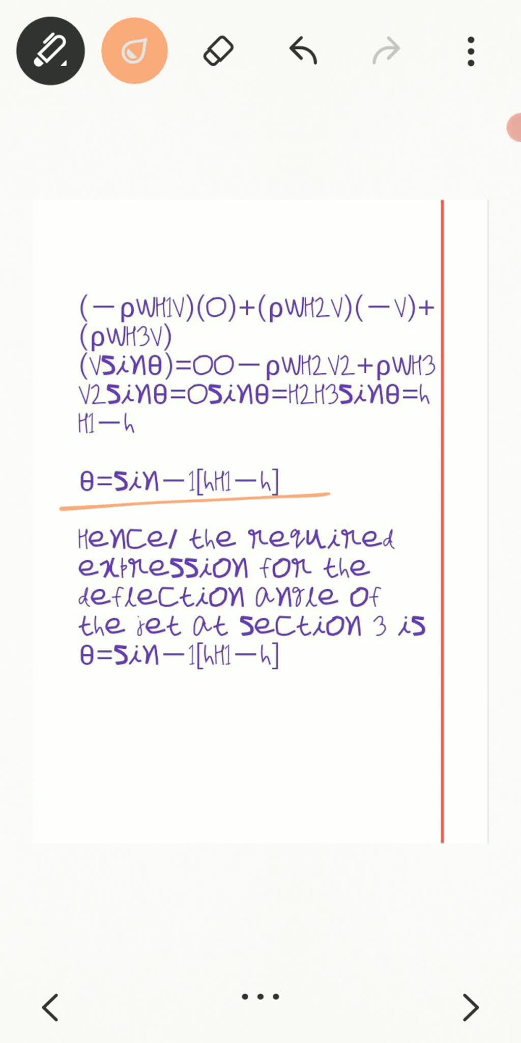 SOLVED:Figure P 5.75 shows a sharp-edged splitter plate used to control the flow of a liquid jet ...
