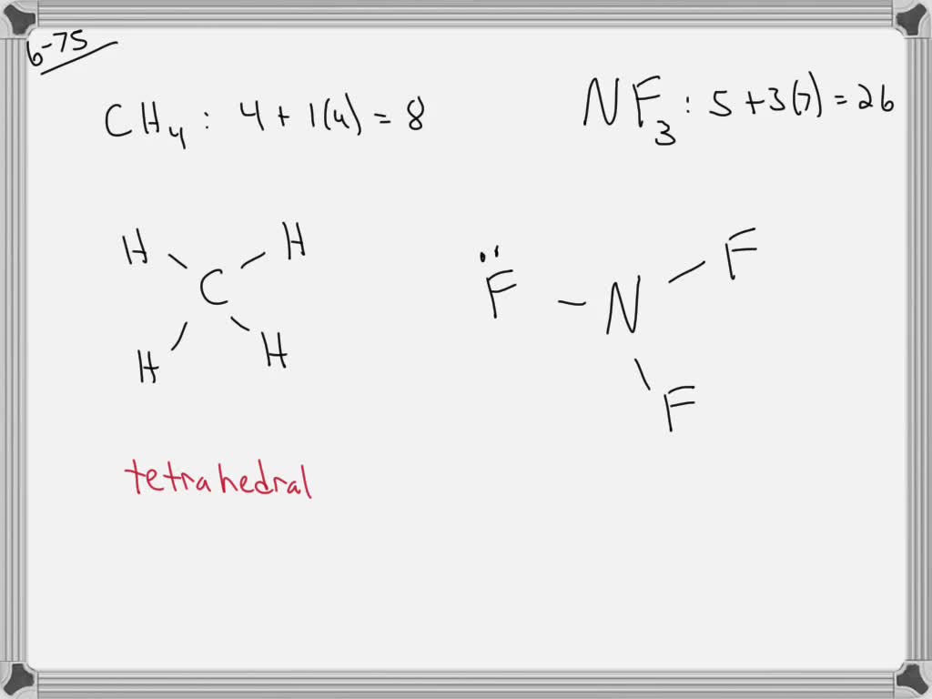 SOLVED Compare The Lewis Structures Of CF4 And NF3 Why Do These