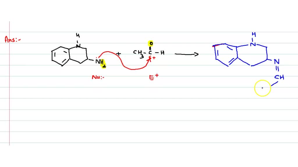 SOLVED:(CH3 CHO)/((1 Eq .)) A Sn+HCl→ B . B is