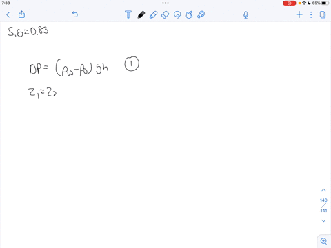 SOLVED: Oil of specific gravity 0.83 flows in the pipe shown in Fig P3.67. If viscous effects ...