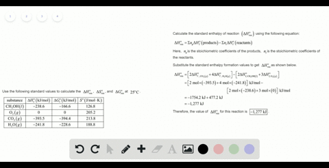Methanol burns in oxygen to form carbon dioxide and water. Write a ...