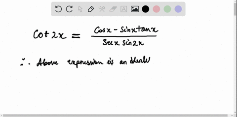 SOLVED:Use your graphing calculator to determine if each equation appears to be an identity by ...