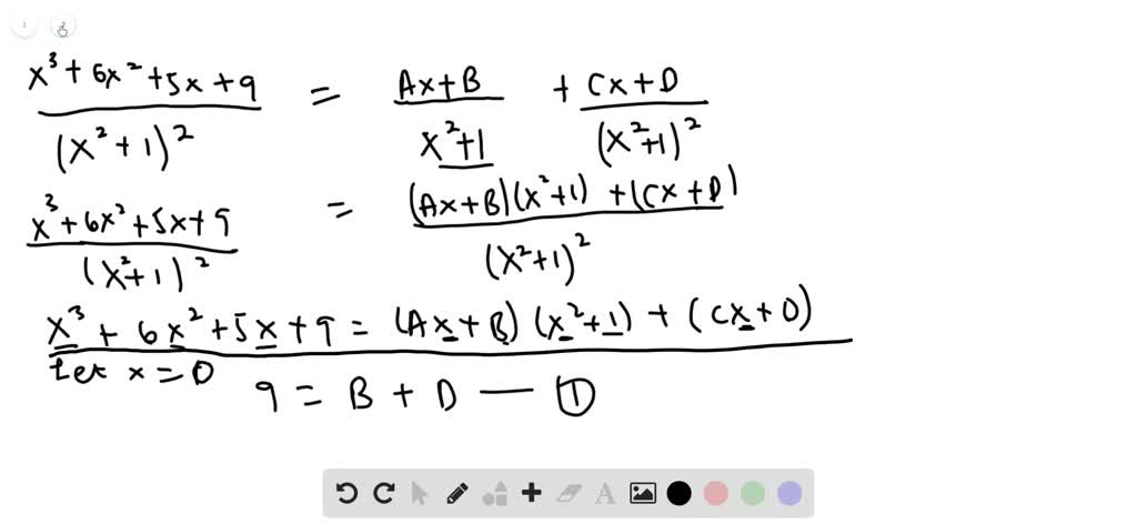 SOLVED:For the following exercises, find the decomposition of the partial fraction for the ...