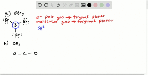 SOLVED:What are the electron-domain and molecular geometries of a ...